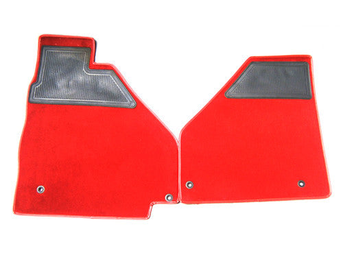Ferrari 348 - Right RHD Red Footwell Carpet Mats 63299891 – Ferrari ...